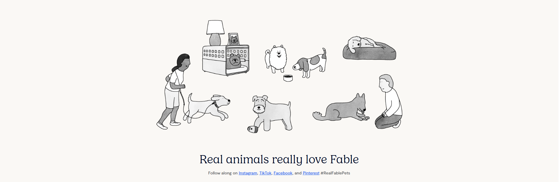 Real animals really love Riley's Room